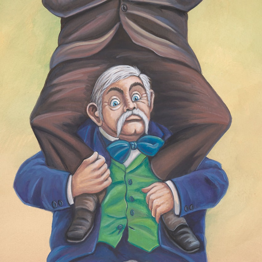 Stretching Portrait: The Quicksand Men Art Print by Disney Fine Art ...