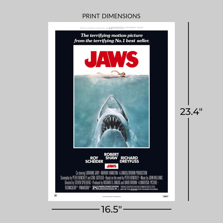 Jaws Movie Poster by Vice Press | Sideshow Collectibles