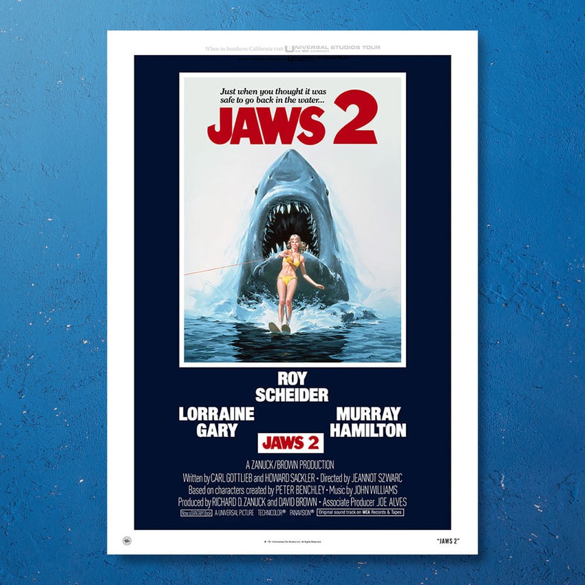 Jaws 2 Movie Poster by Vice Press | Sideshow Collectibles