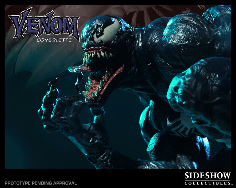 Venom Comiquette Polystone Statue | Sideshow Collectibles
