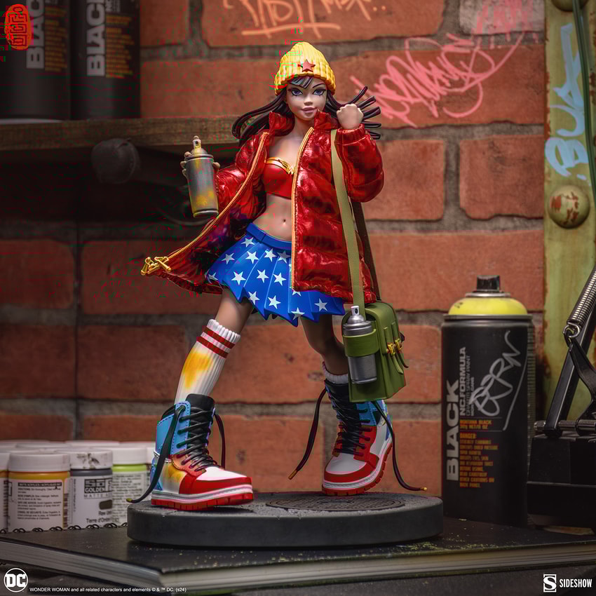 Hype Girl (Wonder Woman™) Designer Collectible Statue by Sideshow ...