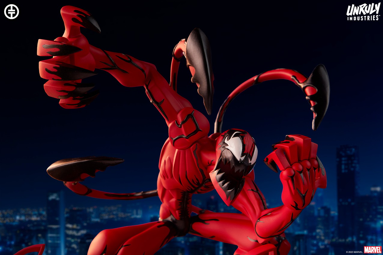 Carnage Designer Collectible Statue by Unruly Industries | Sideshow ...
