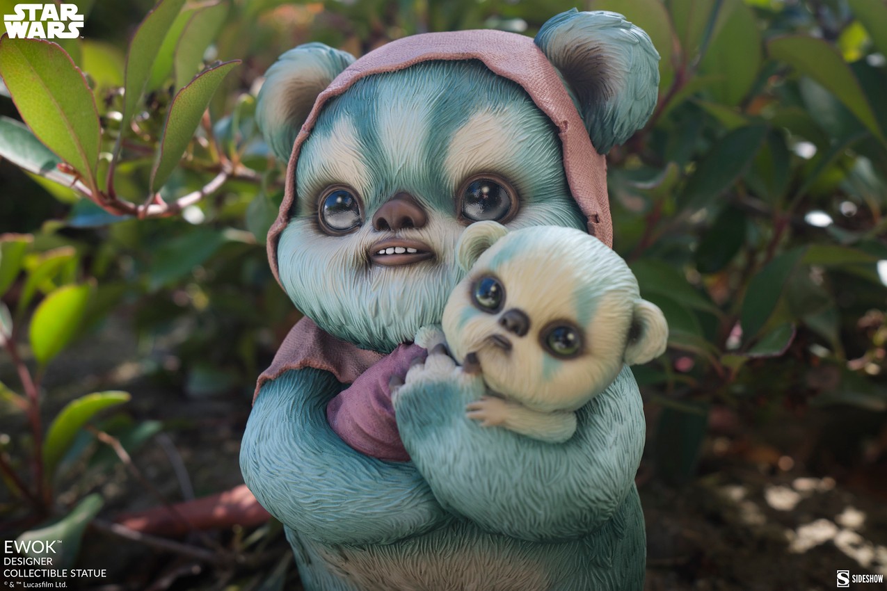 Ewok™ Designer Collectible Statue by Sideshow Collectibles | Sideshow ...