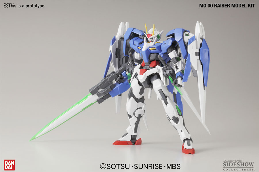 MG 00 Raiser Model Kit by Bandai | Sideshow Collectibles