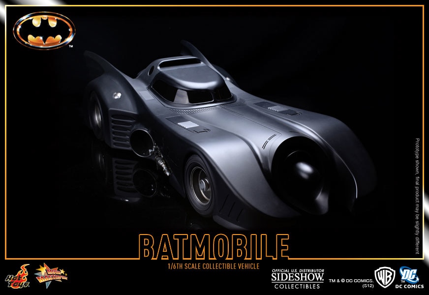 DC Comics Batmobile (1989 Version) Sixth Scale Figure Relate | Sideshow ...