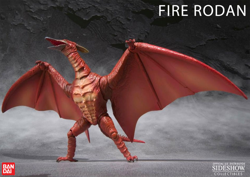 Monsters - General Fire Rodan Collectible Figure by Bandai | Sideshow ...