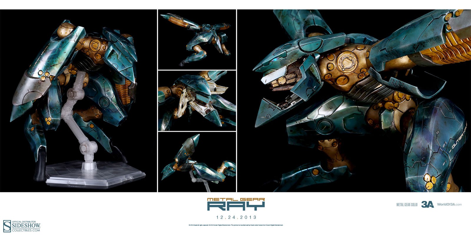 Metal Gear Ray Figure | Sideshow Collectibles