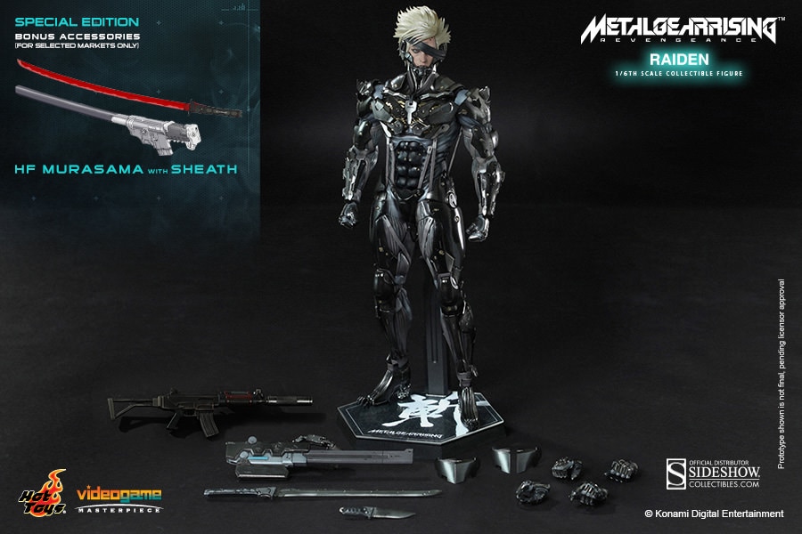 Metal Gear Raiden Sixth Scale Figure by Hot Toys | Sideshow Collectibles