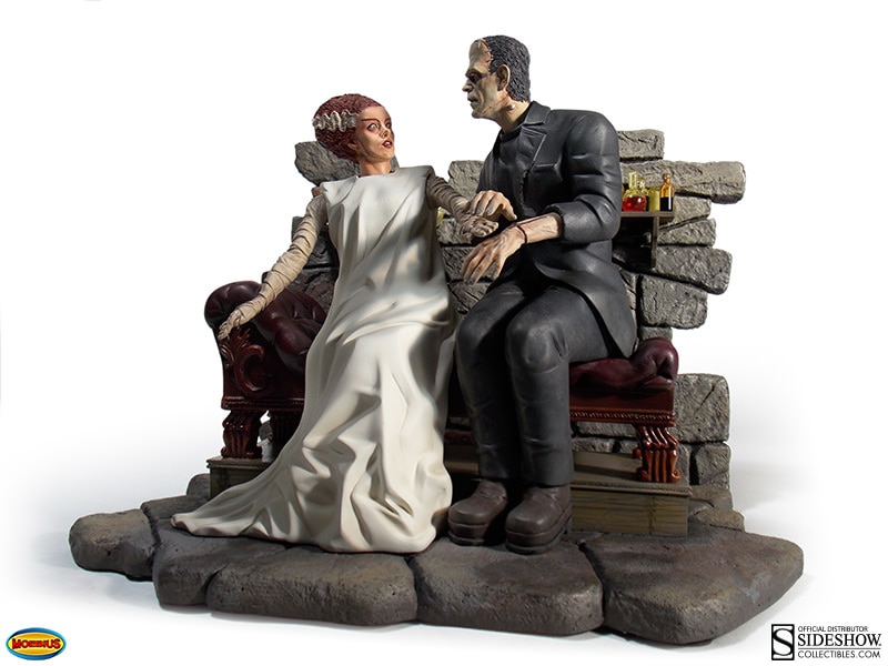 Universal Monsters Bride of Frankenstein Statue by Moebius M | Sideshow ...