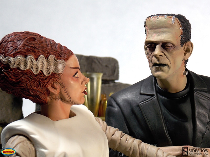 Universal Monsters Bride of Frankenstein Statue by Moebius M | Sideshow ...