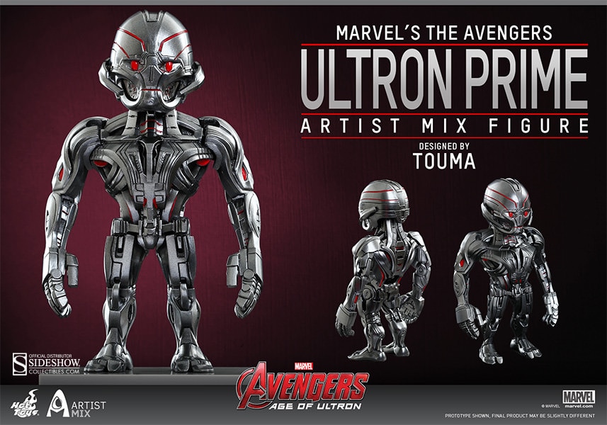 Marvel Ultron Prime - Artist Mix Collectible Figure by Hot T | Sideshow ...