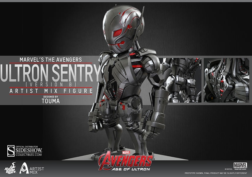 Marvel Ultron Sentry Version B - Artist Mix Collectible Figu | Sideshow ...