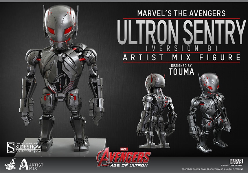 Marvel Ultron Sentry Version B - Artist Mix Collectible Figu | Sideshow ...