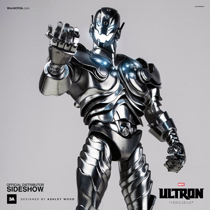 Marvel Ultron - Classic Edition Sixth Scale Figure by ThreeA | Sideshow ...