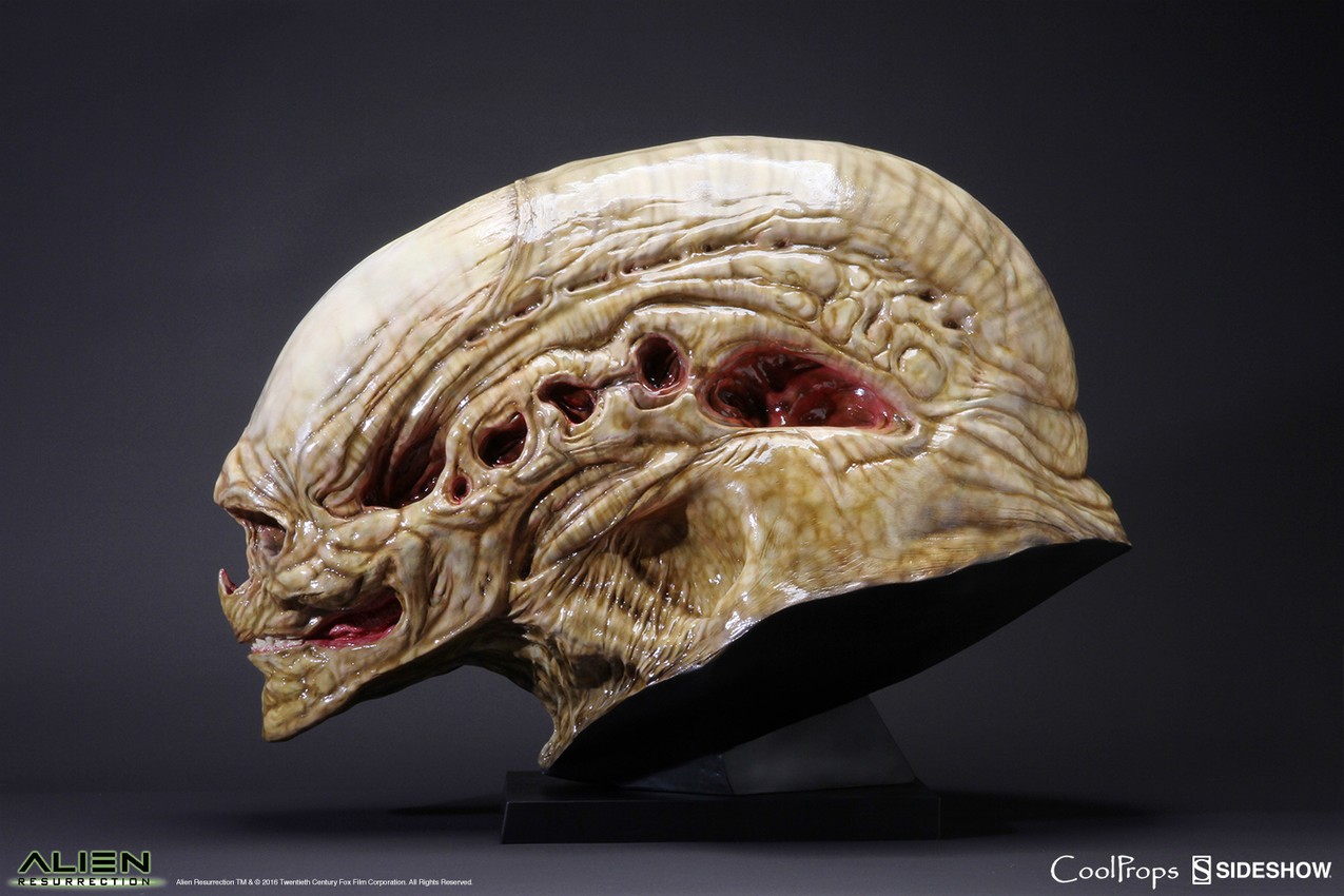 Alien Resurrection Alien Newborn Life-Size Head Prop Replica | Sideshow ...