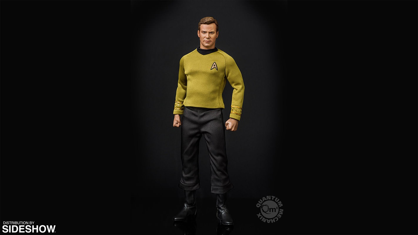 Star Trek Captain Kirk Sixth Scale Figure by Quantum Mechani | Sideshow ...