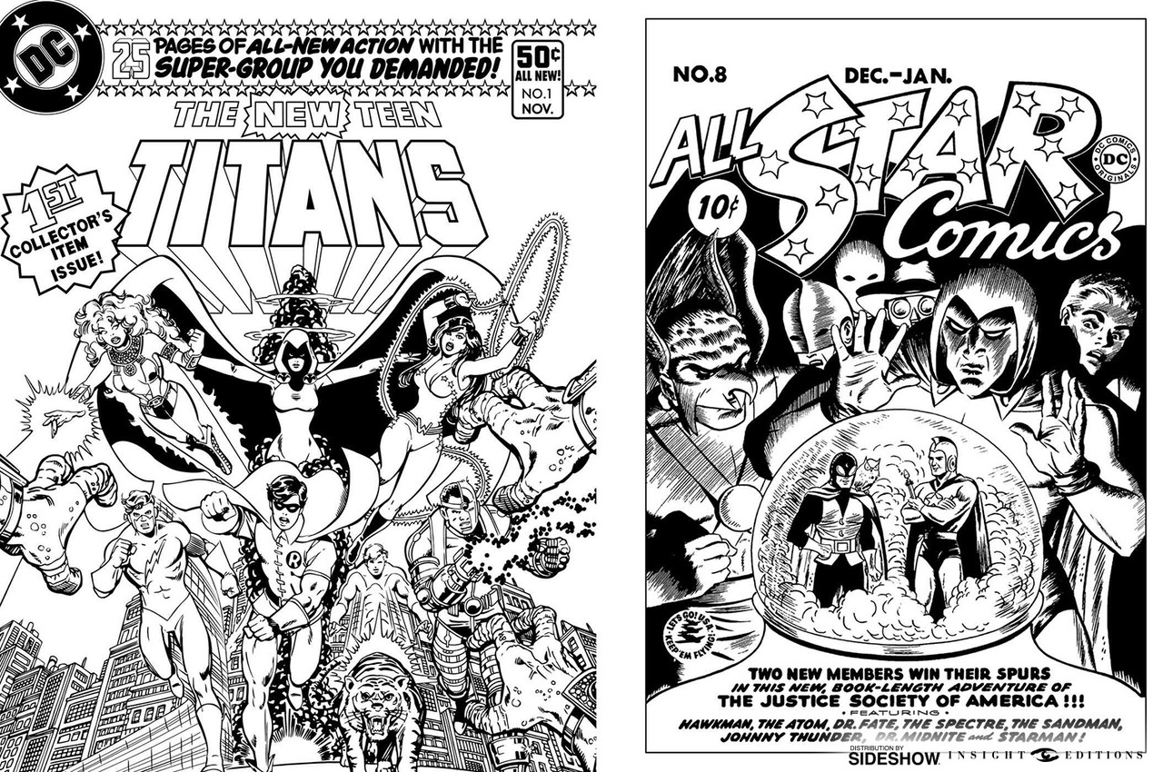 titans coloring book