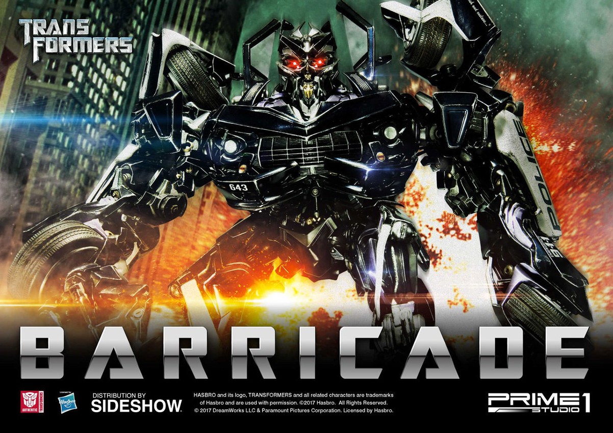 Transformers Barricade Statue by Prime 1 Studio | Sideshow Collectibles