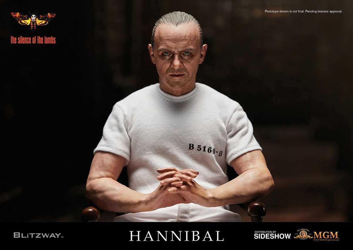 The Silence of the Lambs Hannibal Lecter White Prison Unifor | Sideshow ...