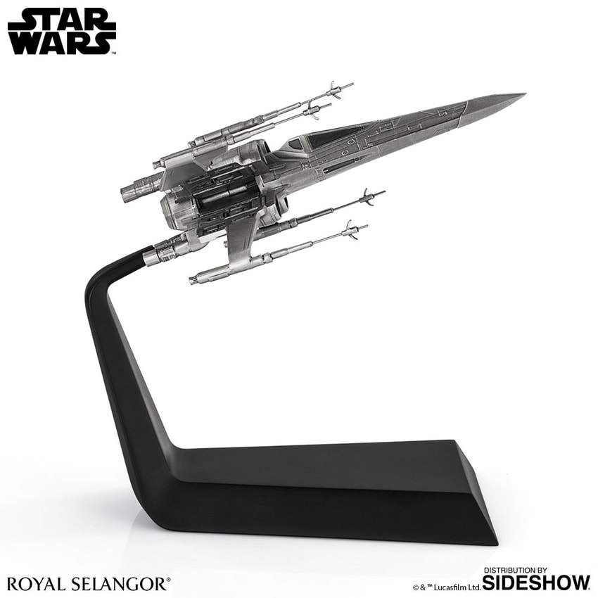 Star Wars X-Wing Starfighter Pewter Collectible by Royal Sel | Sideshow ...