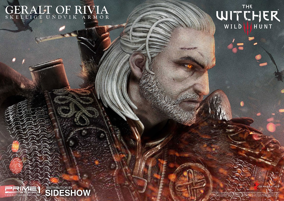 The Witcher 3: Wild Hunt Geralt of Rivia Skellige Undvik Arm | Sideshow ...