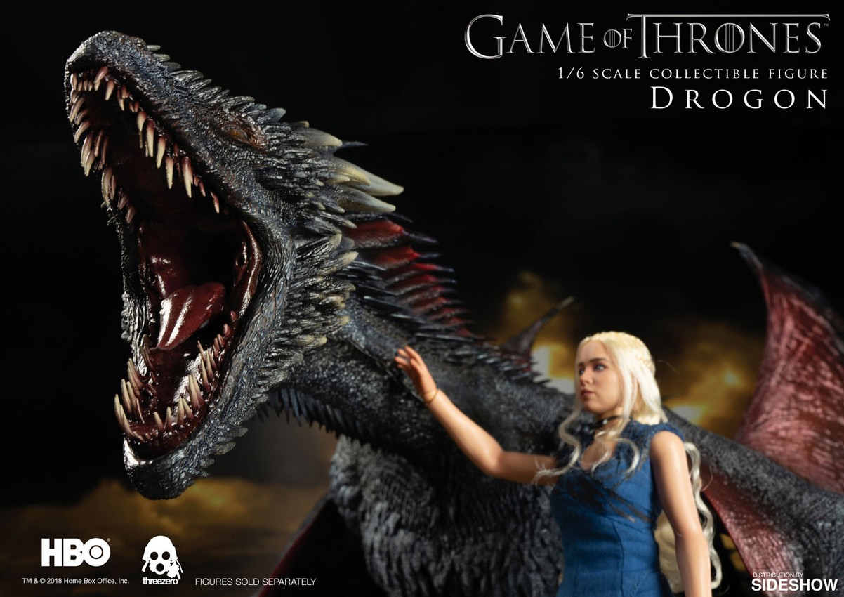 Threezero Game of Thrones Drogon 1/6 Scale Figure | Sideshow Collectibles