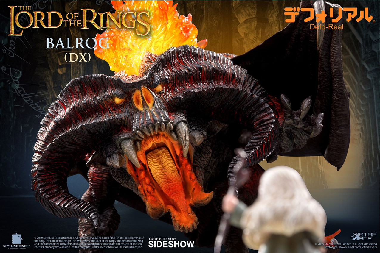 The Lord of the Rings Balrog Deluxe Version Vinyl Collectible ...