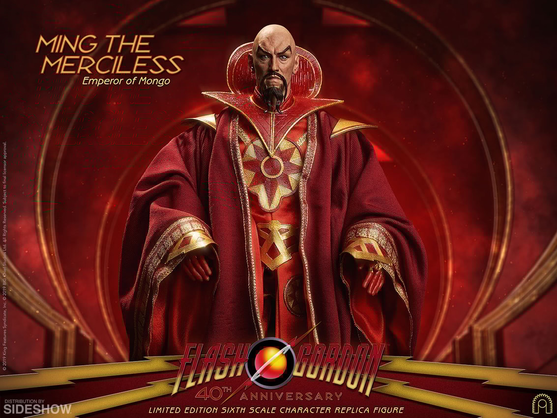 Ming the Merciless Emperor of Mongo Character Replica Figure | Sideshow ...