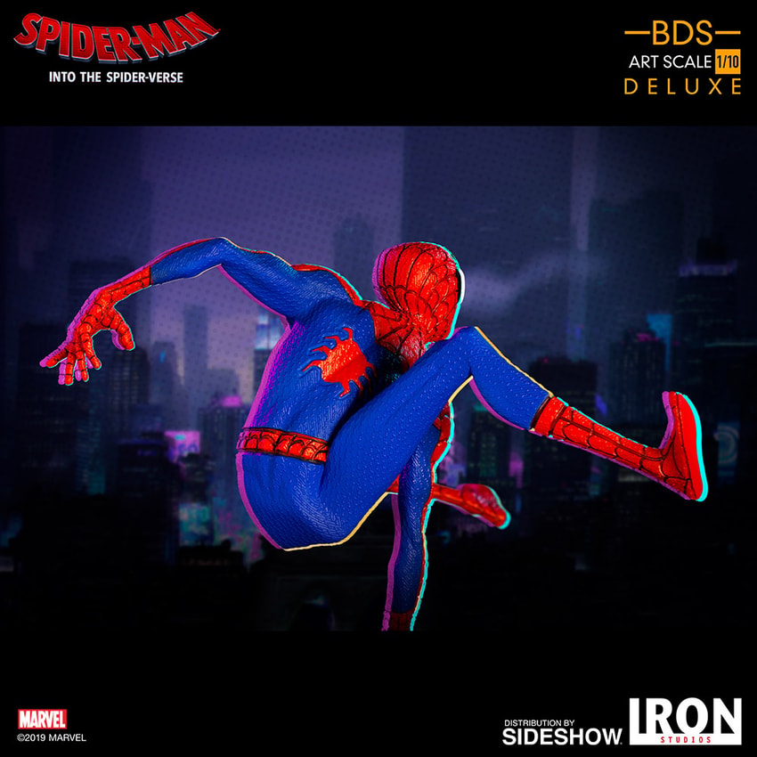 Marvel Spider-Man (Peter B. Parker) Statue by Iron Studios | Sideshow ...