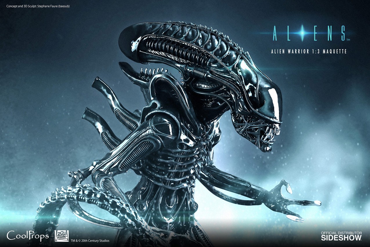 Alien Warrior Maquette | Sideshow Collectibles