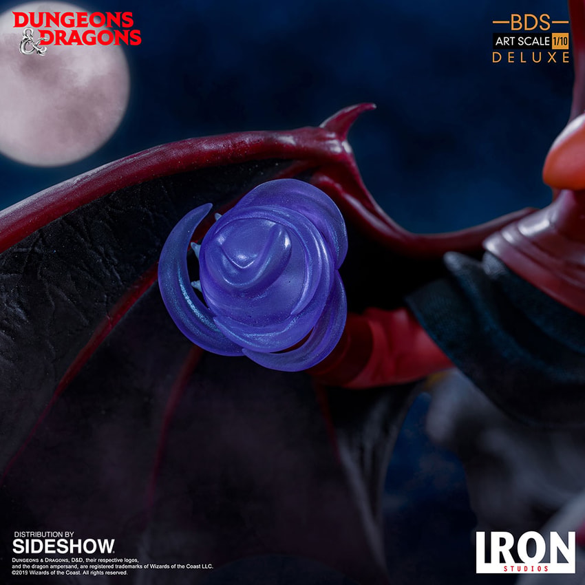 Dungeons & Dragons Venger with Nightmare & Shadow Demon Deluxe Statue | Sideshow Collectibles