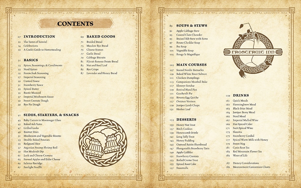 The Elder Scrolls: The Official Cookbook | Sideshow Collectibles