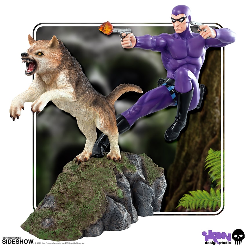 The Phantom and Devil 1:6 Scale Statue - Purple Suit Edition | Sideshow ...