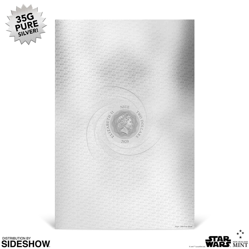 Revenge of the Sith 35g Silver Foil by New Zealand Mint | Sideshow ...