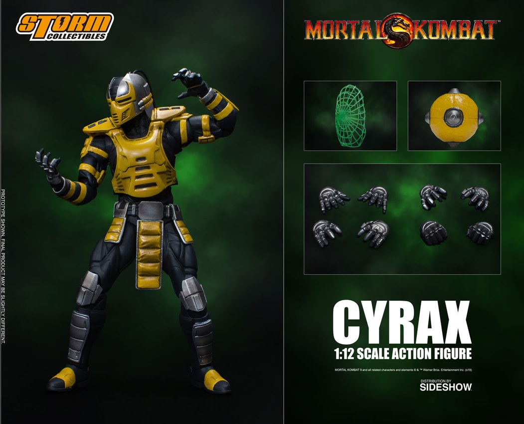 Cyrax 1:12 Figure | Sideshow Collectibles