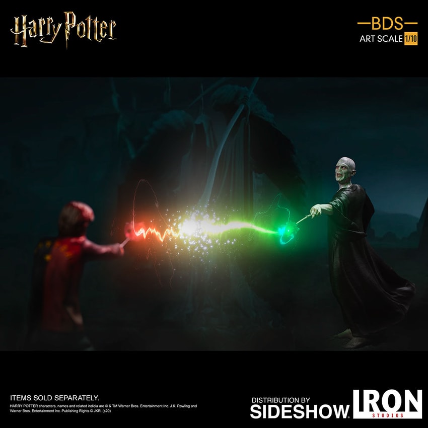 Harry Potter Voldemort BDS Art Scale Statue by Iron Studios | Sideshow ...