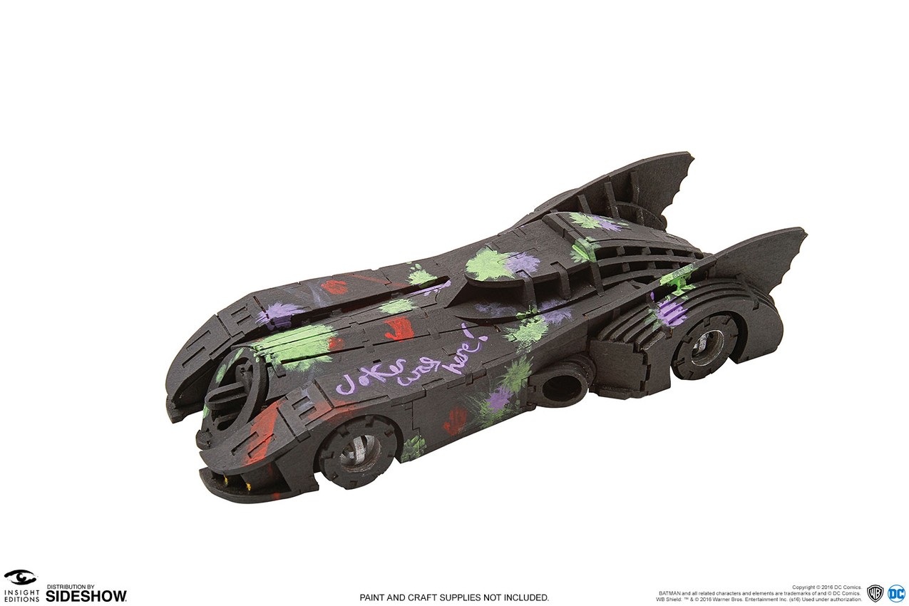 Incredibuilds: Batmobile Signature Series Model and Book | Sideshow ...