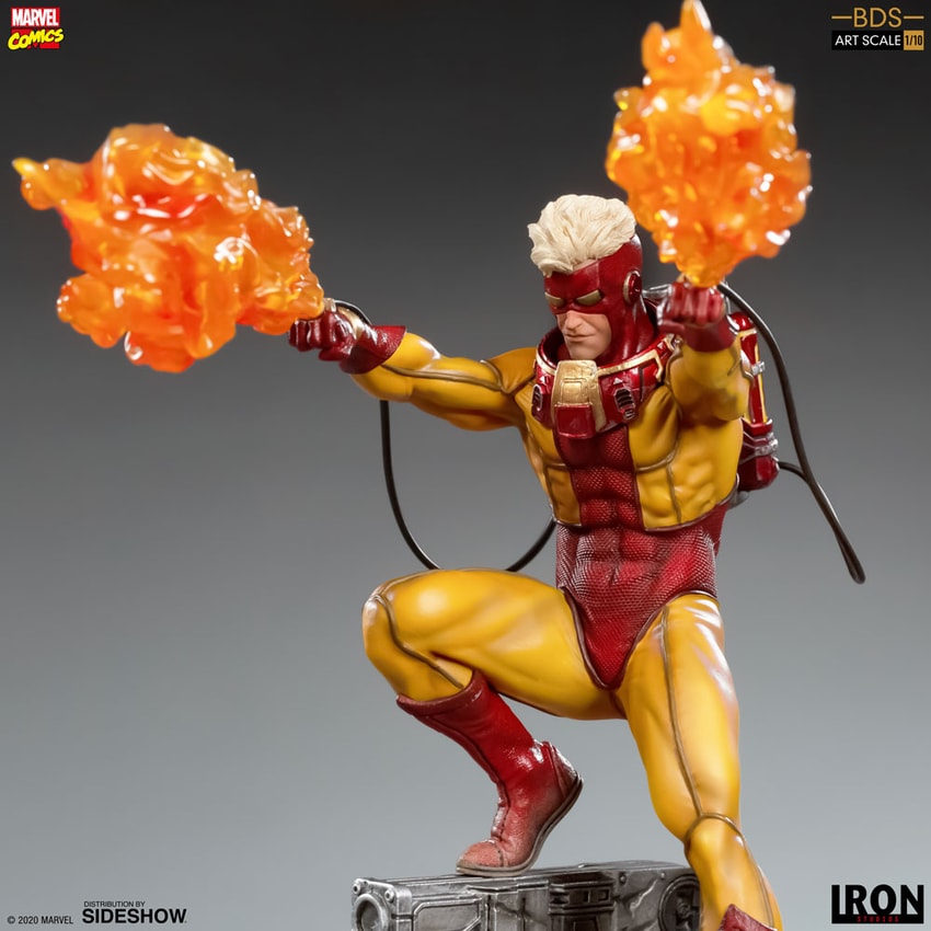 Marvel Comics Pyro Art Scale Statue by Iron Studios | Sideshow Collectibles