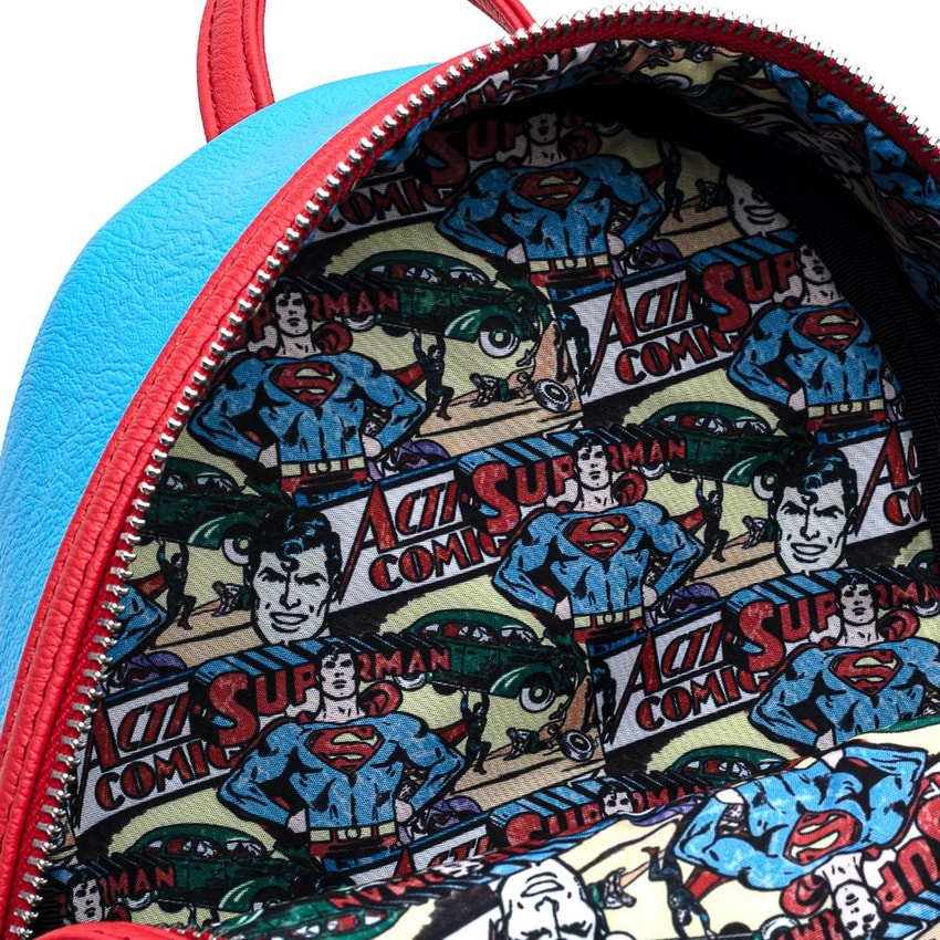 Vintage Superman Cosplay Mini Backpack by Loungefly | Sideshow Collectibles