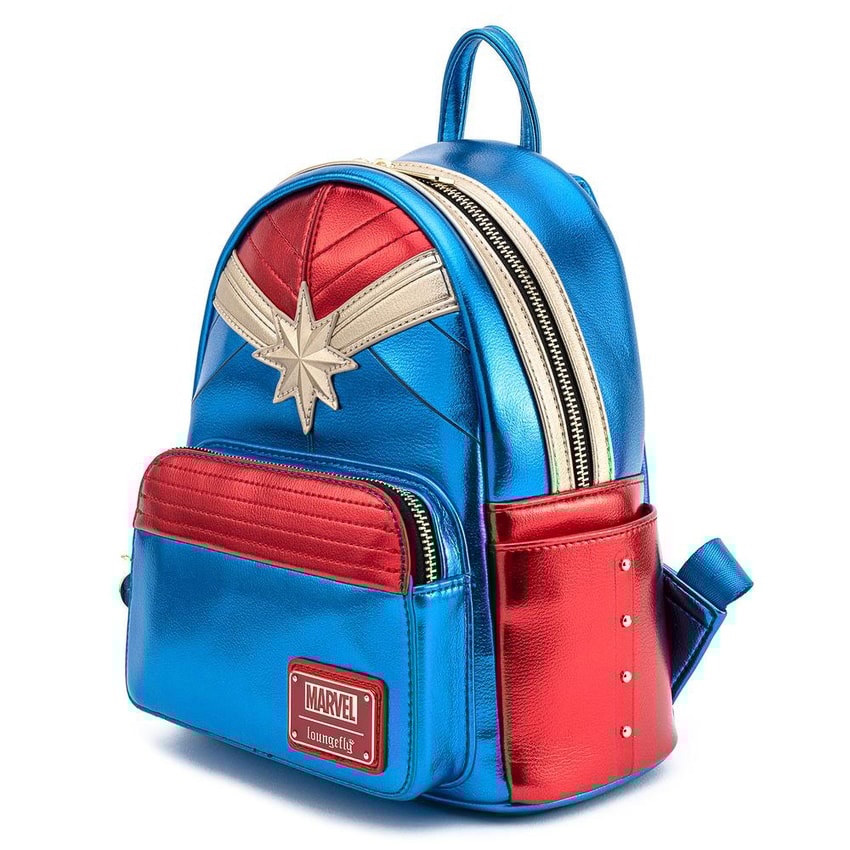 Captain Marvel Classic Mini Backpack by Loungefly | Sideshow Collectibles