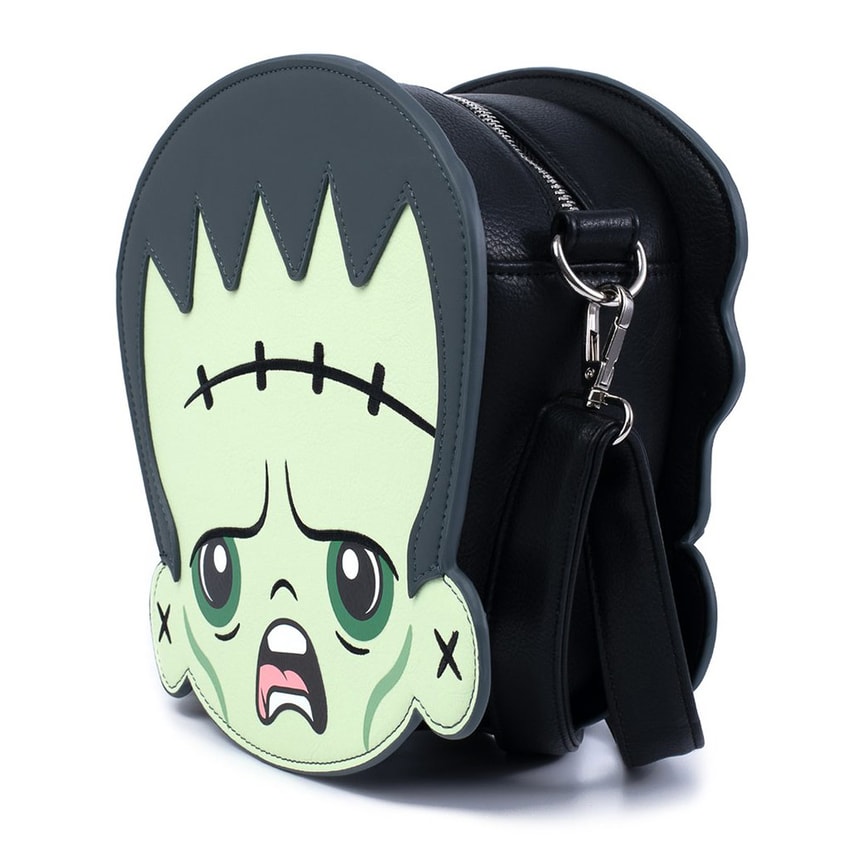 Frankenstein & Bride of Frankenstein Crossbody Bag by Loungefly ...