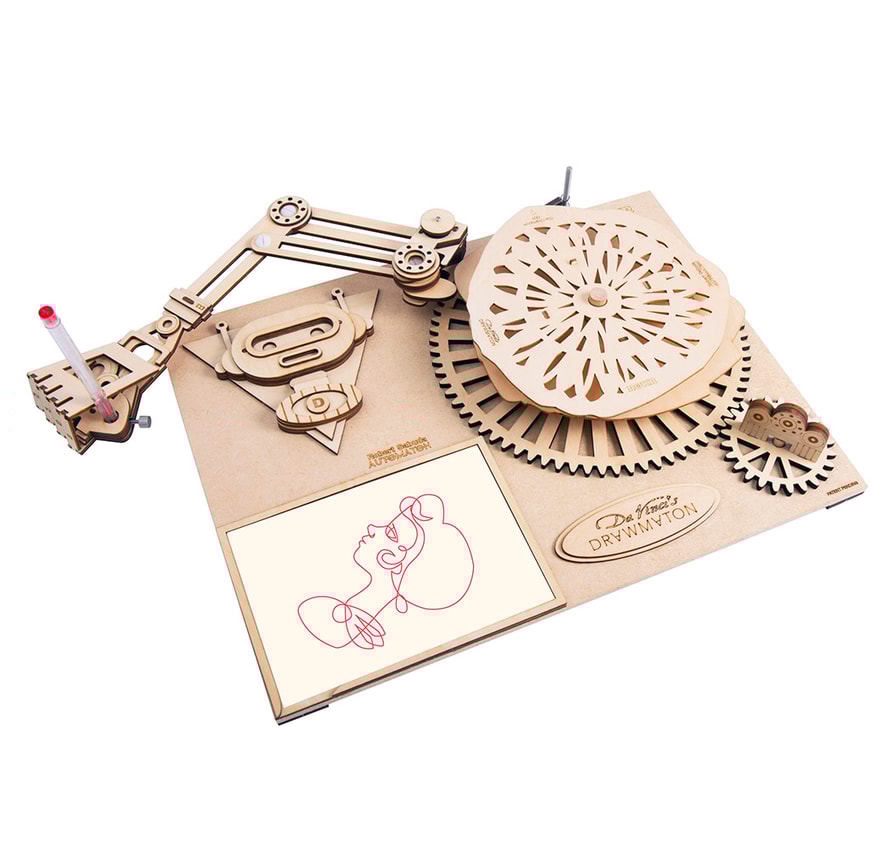 The Robot 3D Puzzle by Robotime | Sideshow Collectibles