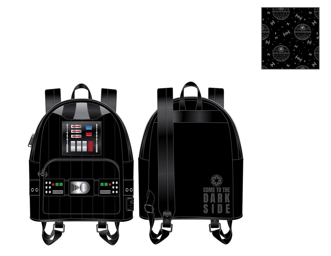 Darth Vader Light-Up Cosplay Mini Backpack by Loungefly | Sideshow ...