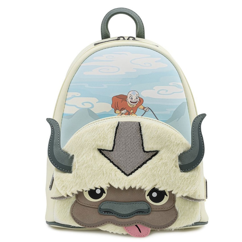 Aang Appa Cosplay Plush Mini Backpack by Loungefly | Sideshow Collectibles