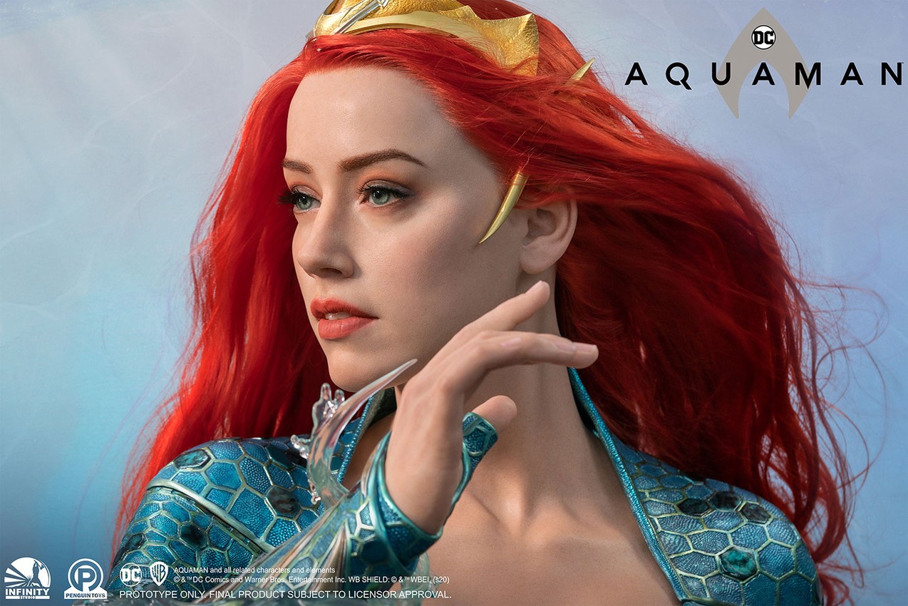 Mera Life-Size Bust by Infinity Studio | Sideshow Collectibles