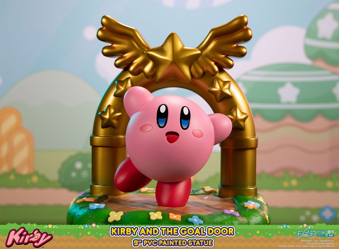 Kirby and the Goal Door PVC Statue | Sideshow Collectibles