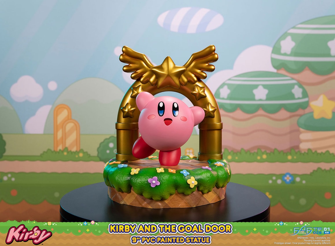 Kirby and the Goal Door PVC Statue | Sideshow Collectibles