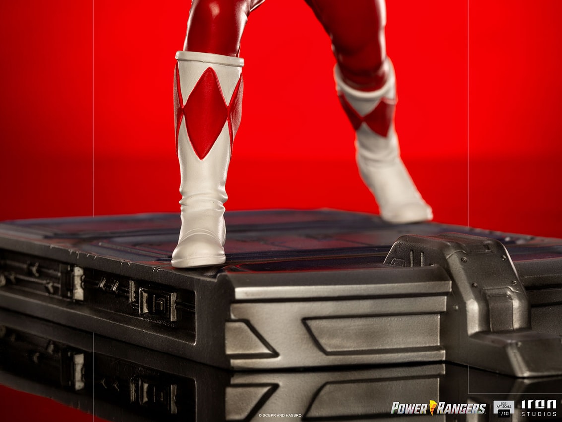 Red Ranger BDS Art Scale 1:10 Statue by Iron Studios | Sideshow ...