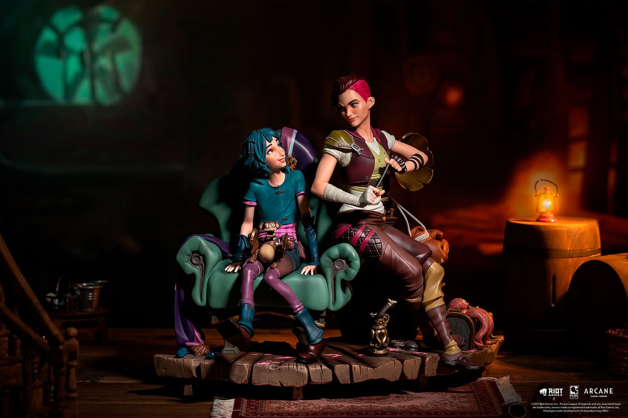 Powder & Vi Statue by PureArts | Sideshow Collectibles