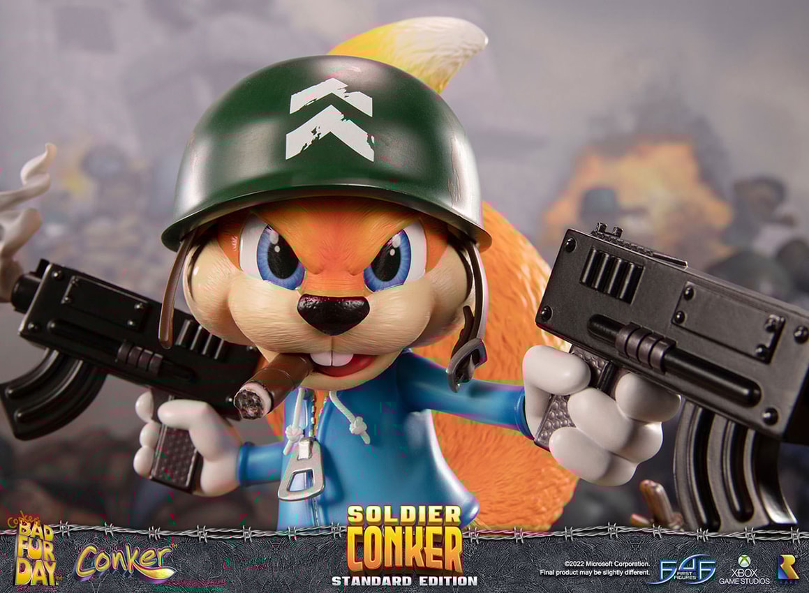 Soldier Conker (Standard Edition) Statue by First 4 Figures | Sideshow ...